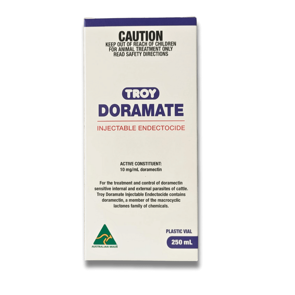Troy Doramate Injectable Endectocide 250 ml - (2026)